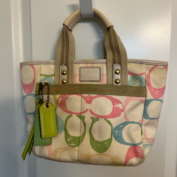 Coach | Bags | Coach Colorful Bag | Poshmark